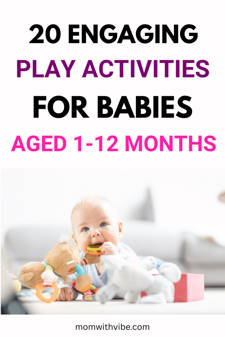 20 Engaging Play Activities for Babies Aged 1-12 Months - Mom With Vibe