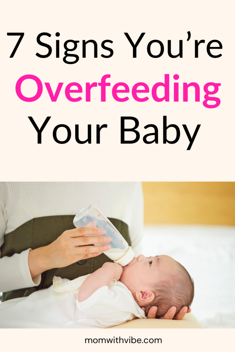 7 Signs You're Overfeeding Your Baby - Mom With Vibe