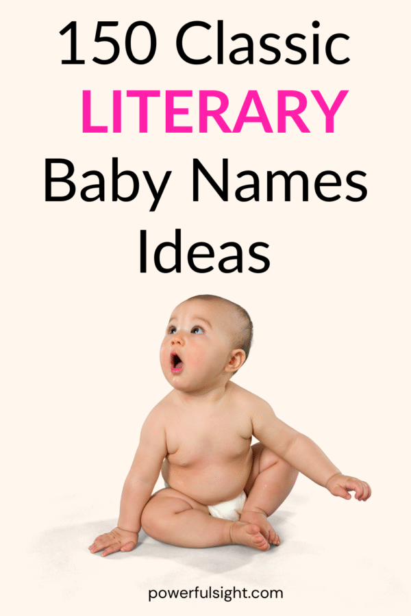 150 Classic Literary Baby Names - Mom With Vibe