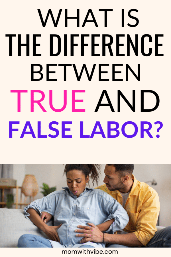 What Is The Difference Between True and False Labour? - Mom With Vibe