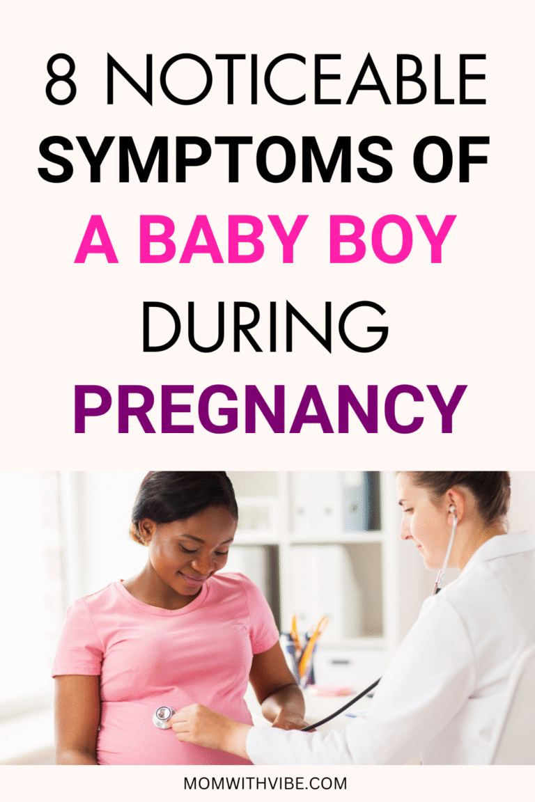 8 Noticeable Symptoms of a Baby Boy During Pregnancy - Mom With Vibe